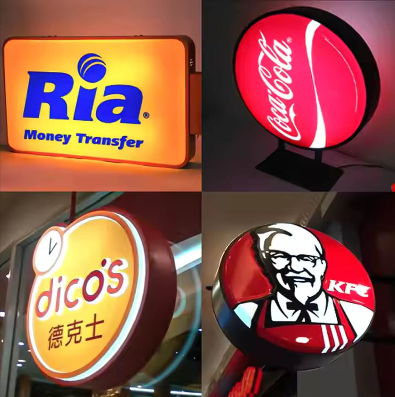 LED Light Box - Matching Advertisement - Light Up Your Brand